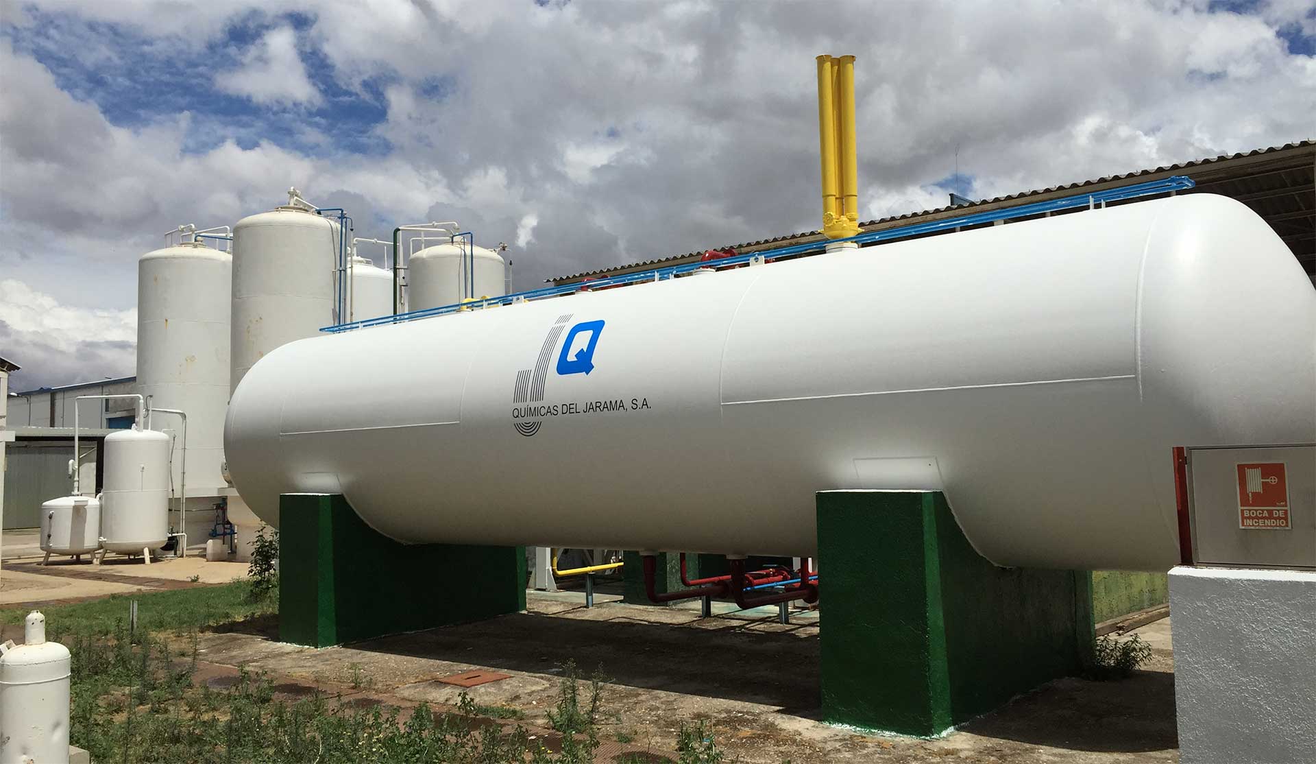 Amoniaco anhidro - Quimicas del Jarama